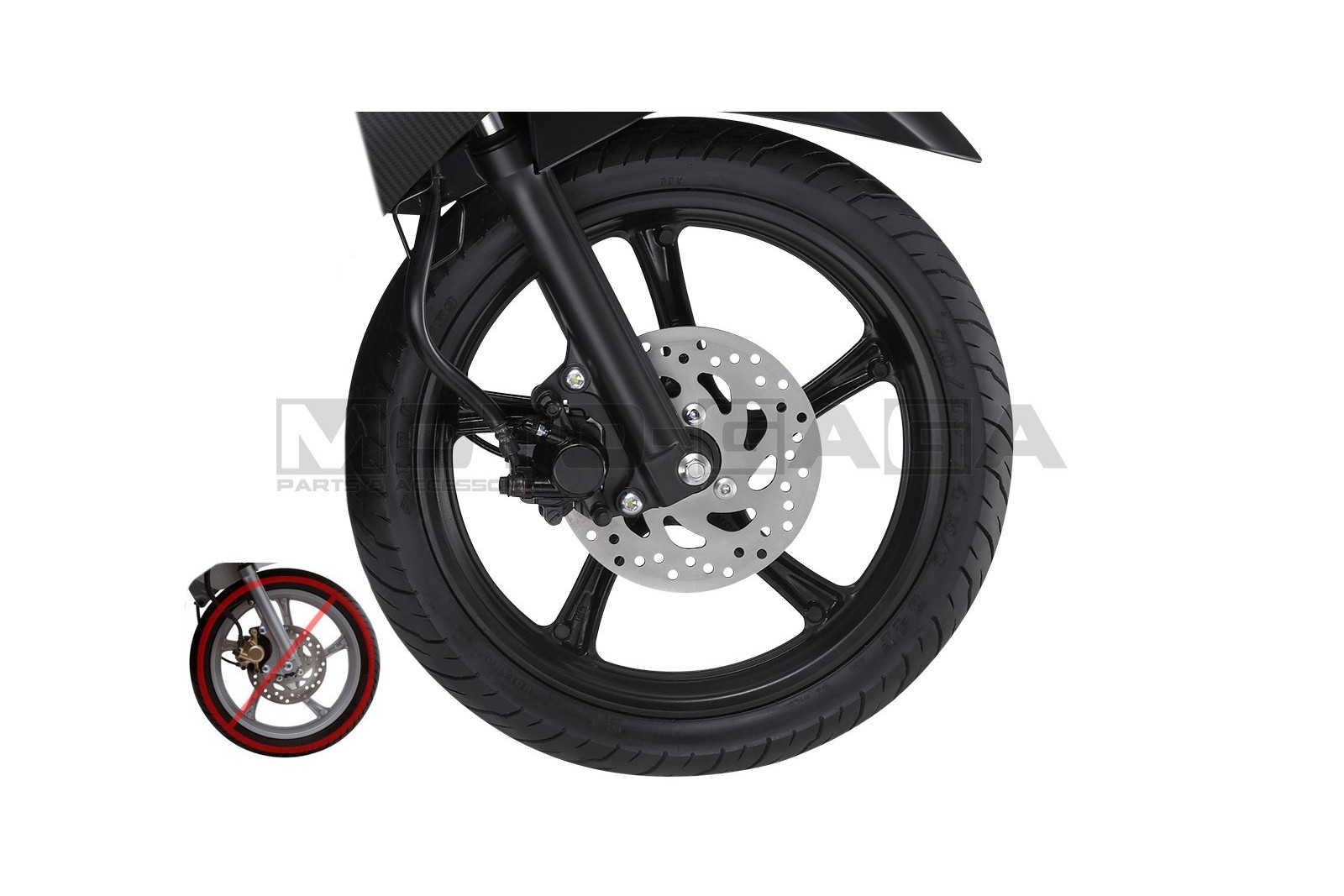 Racing Boy S-Series 2 Piston Brake Caliper - Yamaha Mio/Ego/Luvias/Fino ...