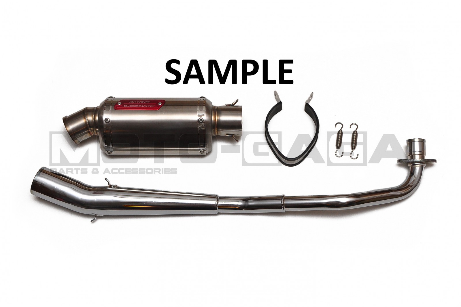 BM Power Racing TM Exhaust - Yamaha Y15ZR/Jupiter MX King/Spark/Exciter ...