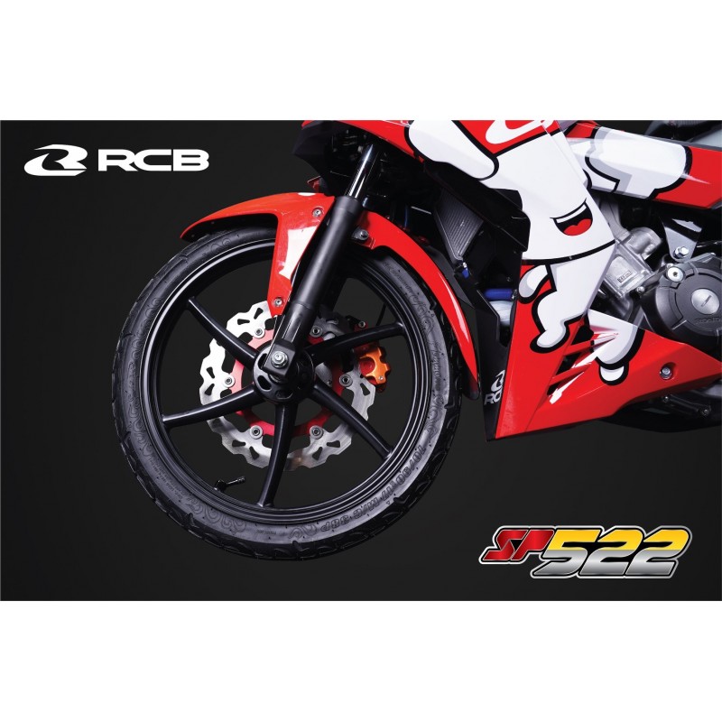 Racing Boy Wheels/Rims (SP522) (1.85/2.50) - Honda RS150R/Winner/Supra ...