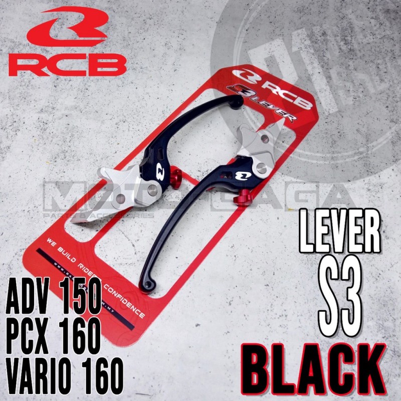 Racing Boy S3 Brake Levers (LH+RH) - Honda Scooters ADV150/PCX160 ...