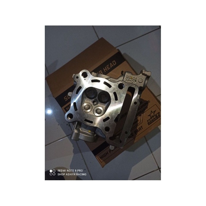 BRT Racing Cylinder Head (28in/22ex) - Yamaha XMAX 250/300