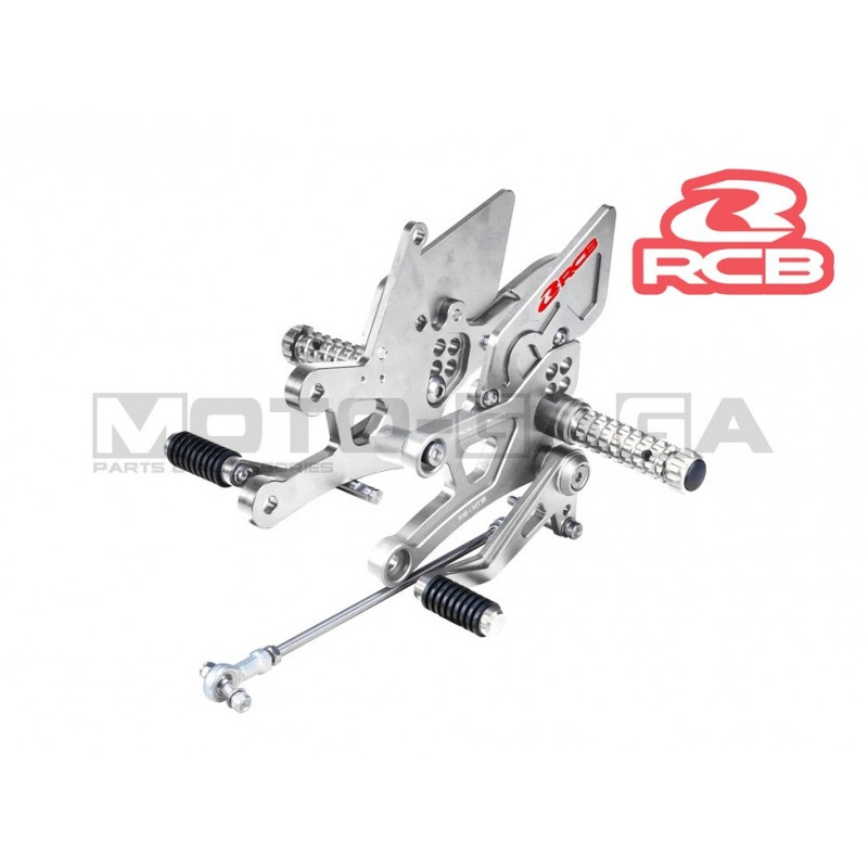 Racing Boy Adjustable Rear Sets/Footrests (S2) - Yamaha R15v3/MT-15