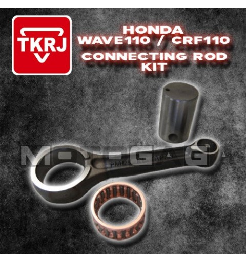 TKRJ Connecting Rod Kit - Honda Innova/Wave 125 (Carburetor)/ Wave 110 ...