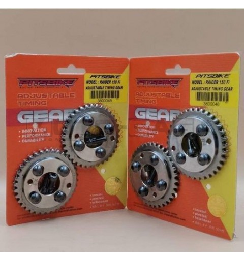 Racing Adjustable Camshaft Timing Gears - Suzuki GSXR150/Raider 150 Fi
