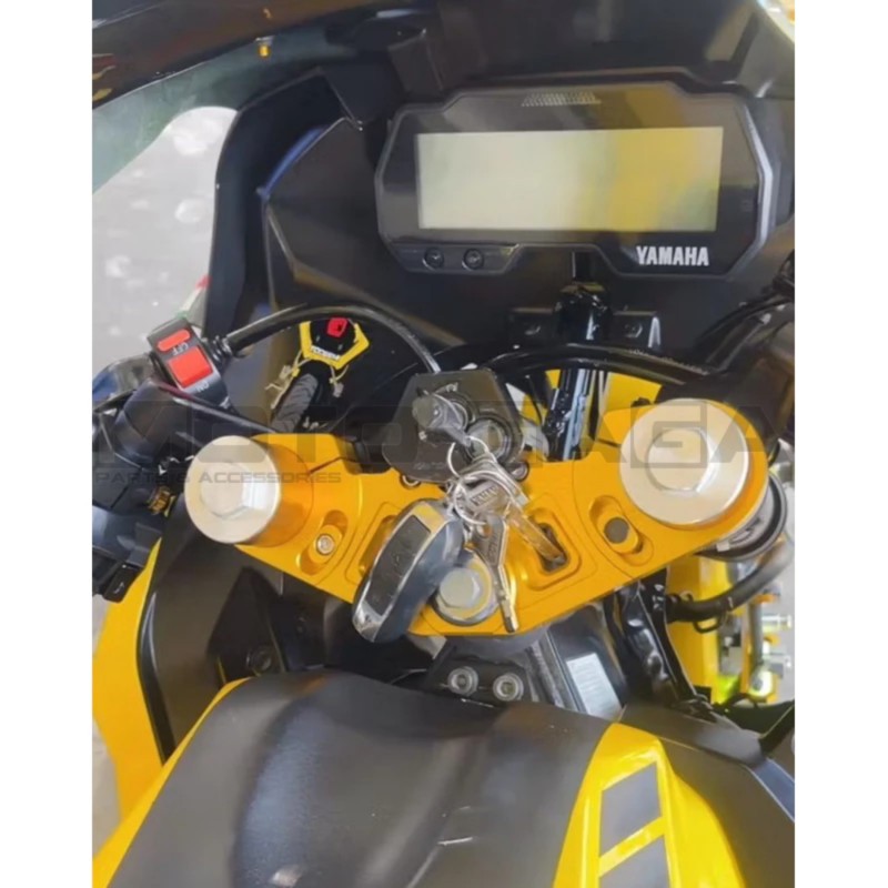 Adjustable CNC Handle Crown (Type 1) - Yamaha R15 v3/v4