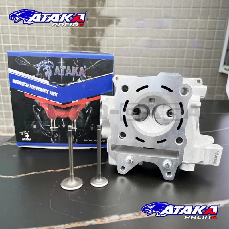Ataka Racing Cylinder Head (29in/24ex) - Honda ADV150/Vario/Click/PCX ...