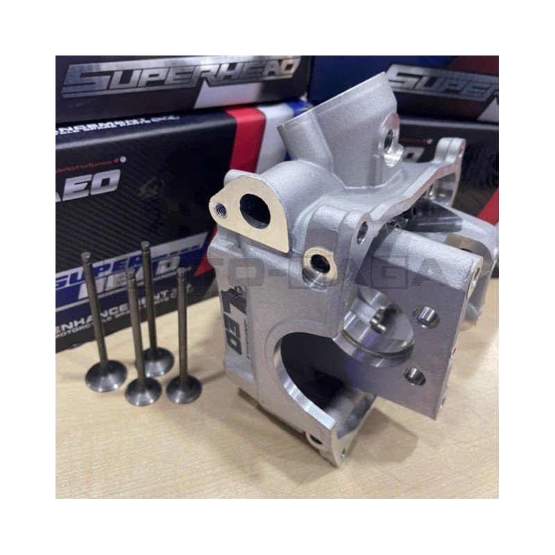 Leo Racing Cylinder Head (25in/22ex) - R15V3/MT15/NVX/Aerox/NMAX/T155