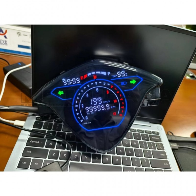 Aftermarket Digital Speedometer Cluster/Gauge - Yamaha Mio 115