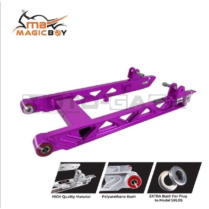Magicboy CNC Swingarm - Honda Wave100/110/125 Yamaha T110/T115/Universal