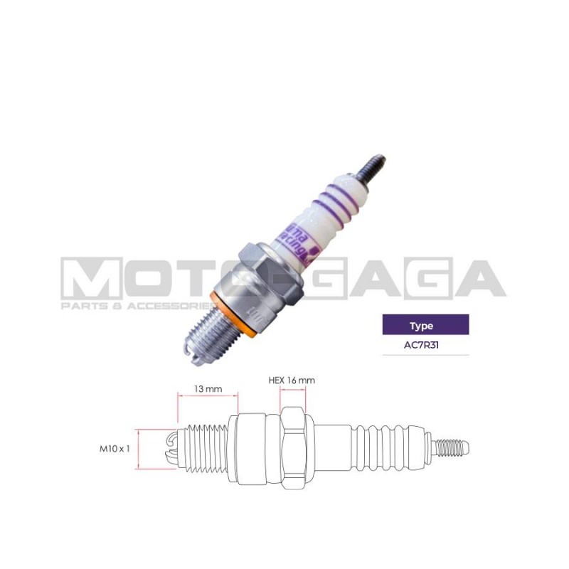 UMA Racing UTech 3-pole Iridium Spark plugs - Yamaha/Honda/Suzuki/Universal