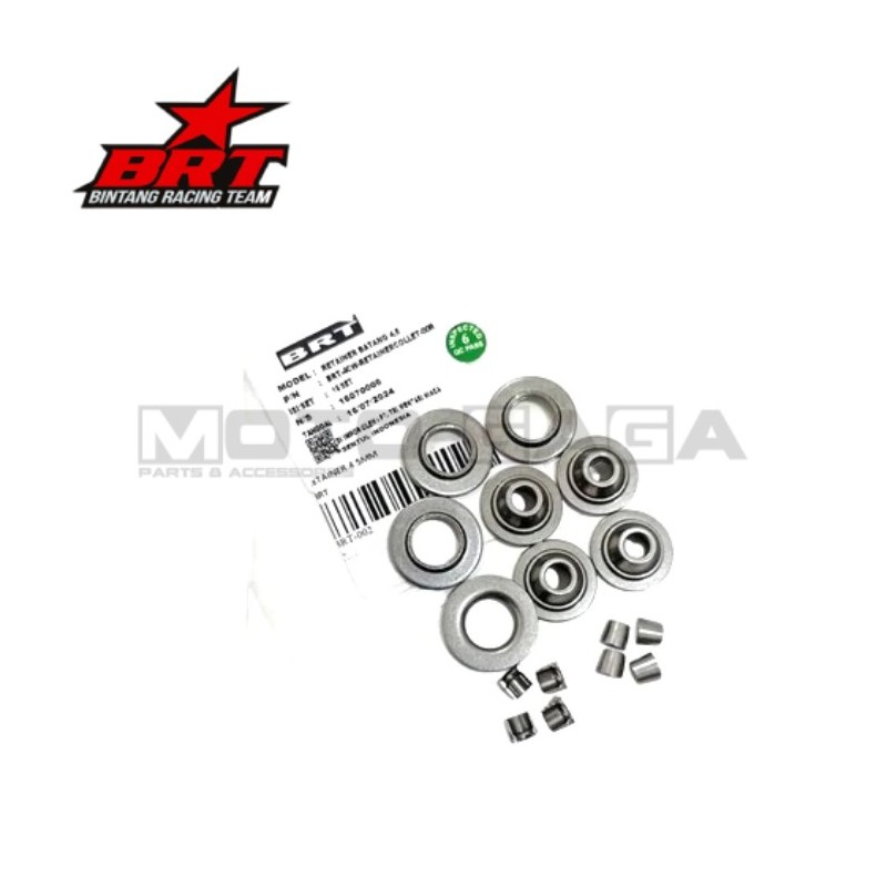BRT Racing Valve Retainer + Keys Set (4.5mm) - Universal Yamaha